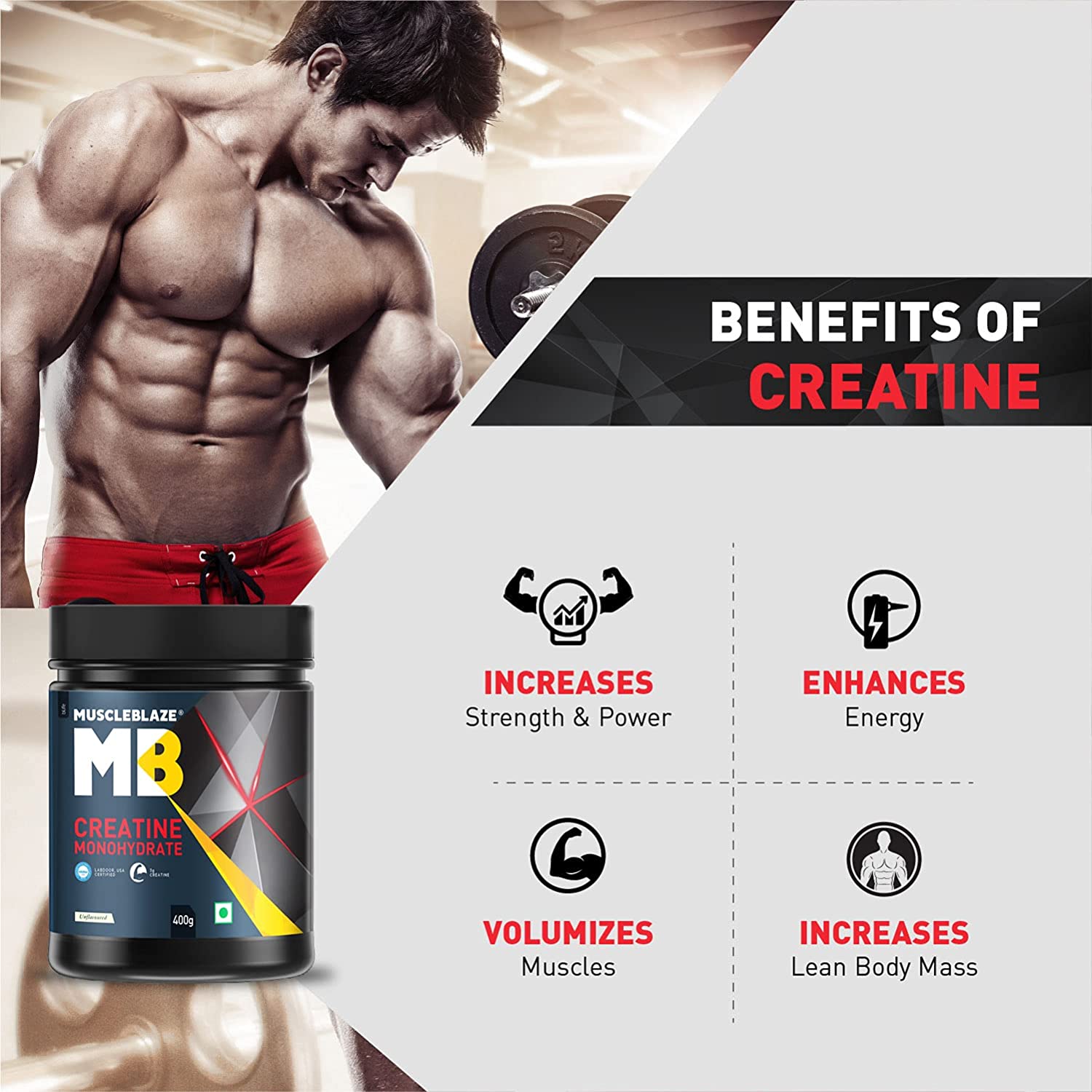 MuscleBlaze Creatine Monohydrate – 247 Nutrition