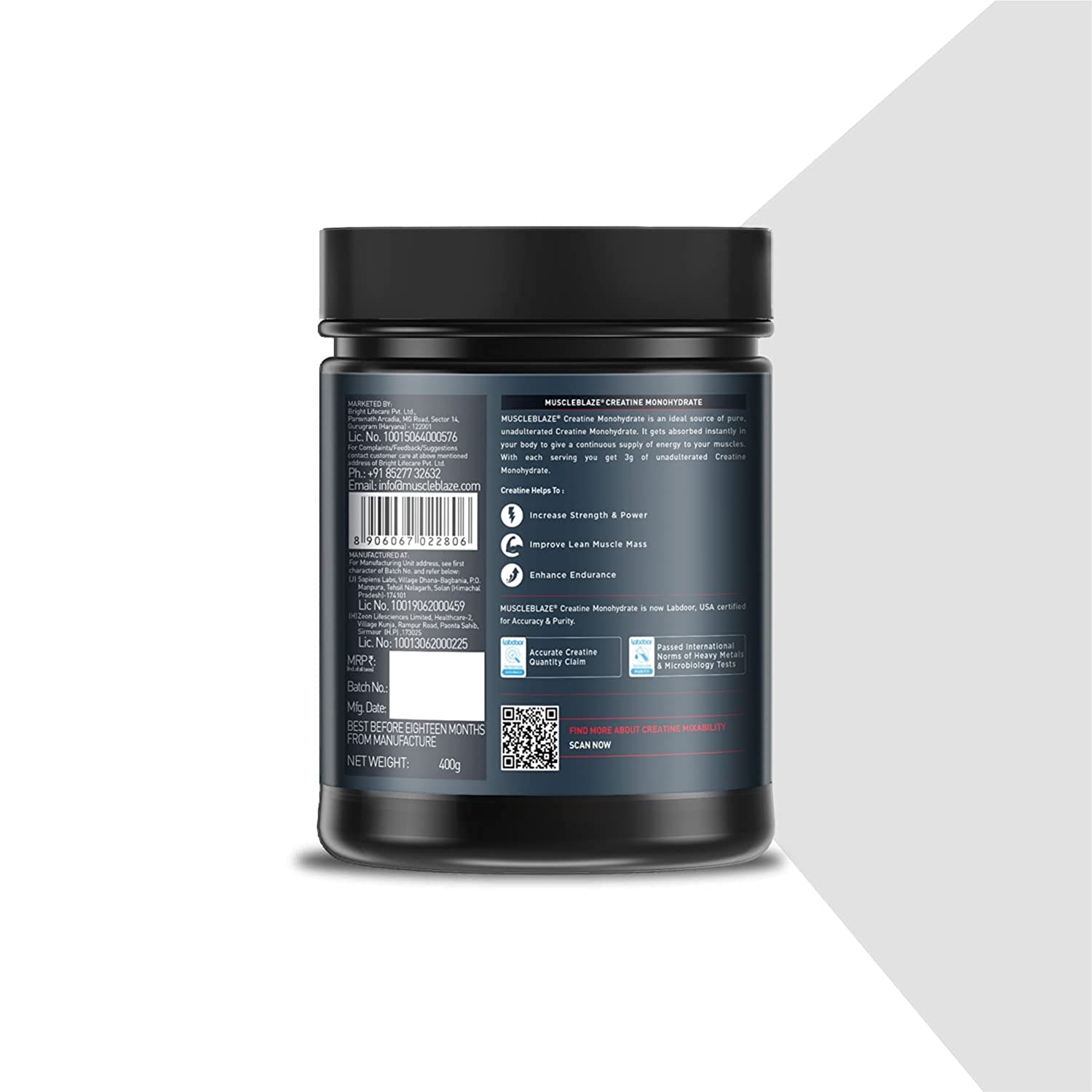 MuscleBlaze Creatine Monohydrate – 247 Nutrition