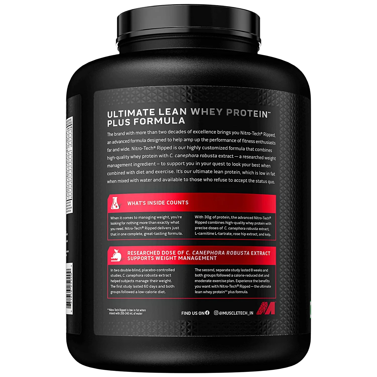 Muscletech Nitrotech Ripped – 247 Nutrition