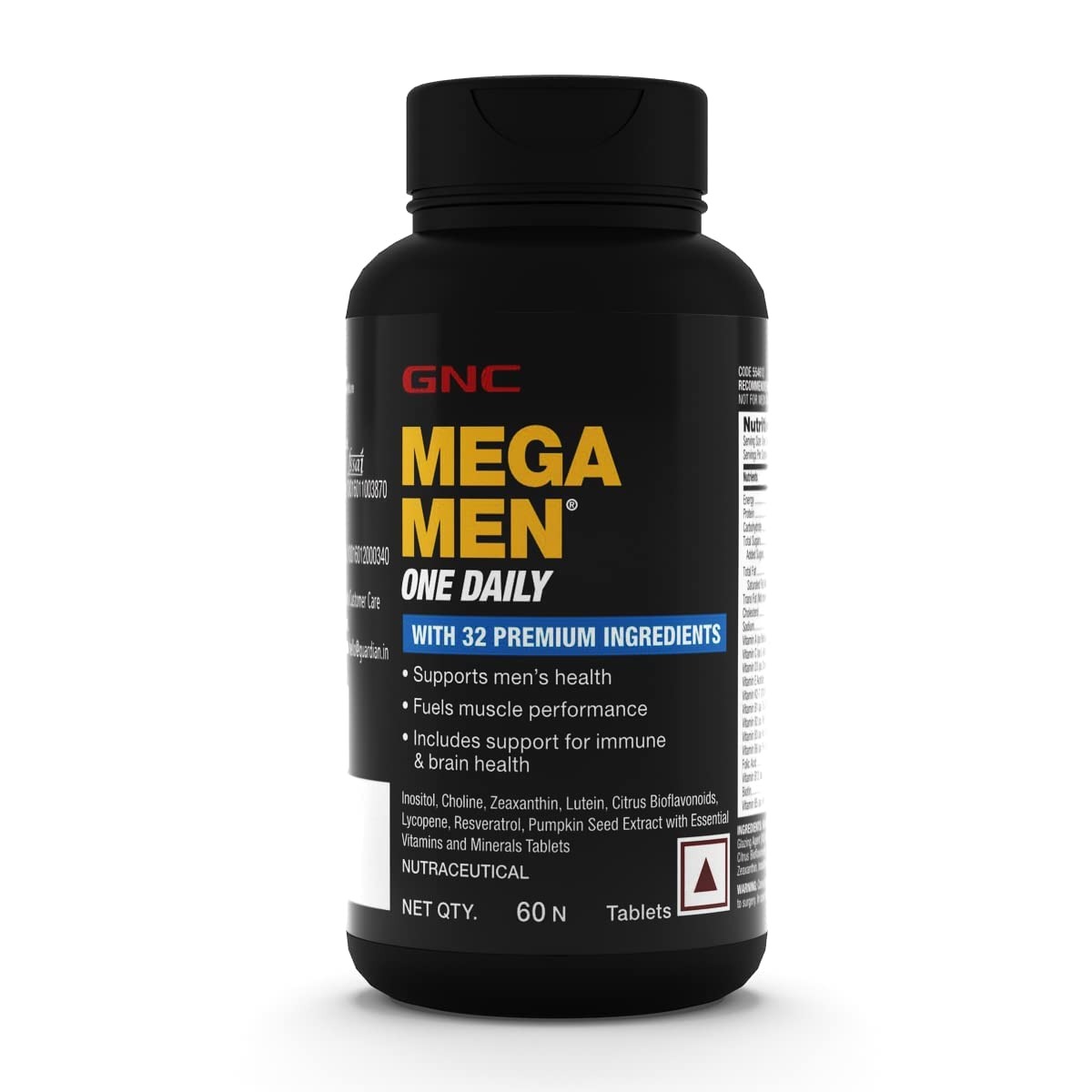 GNC Mega Men One Daily Multivitamin for Men – 247 Nutrition
