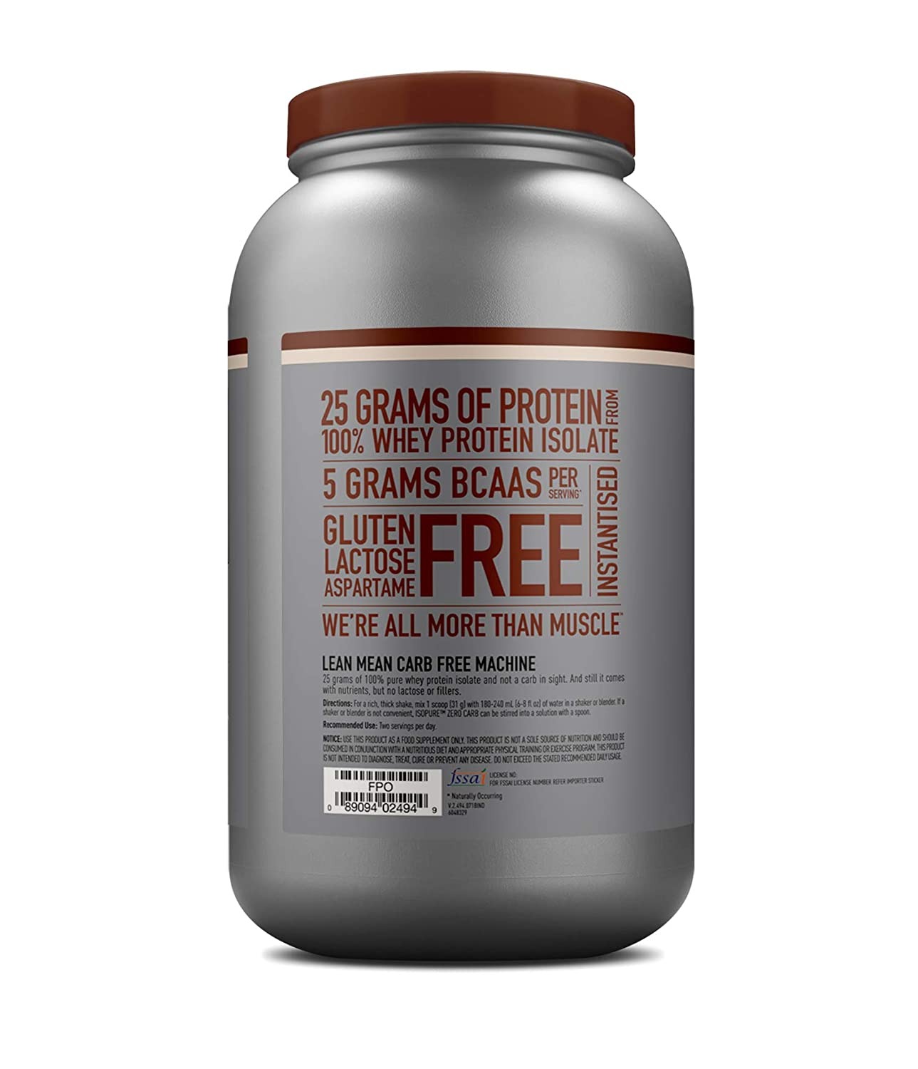 Isopure 100% Whey Protein Isolate Powder – 247 Nutrition