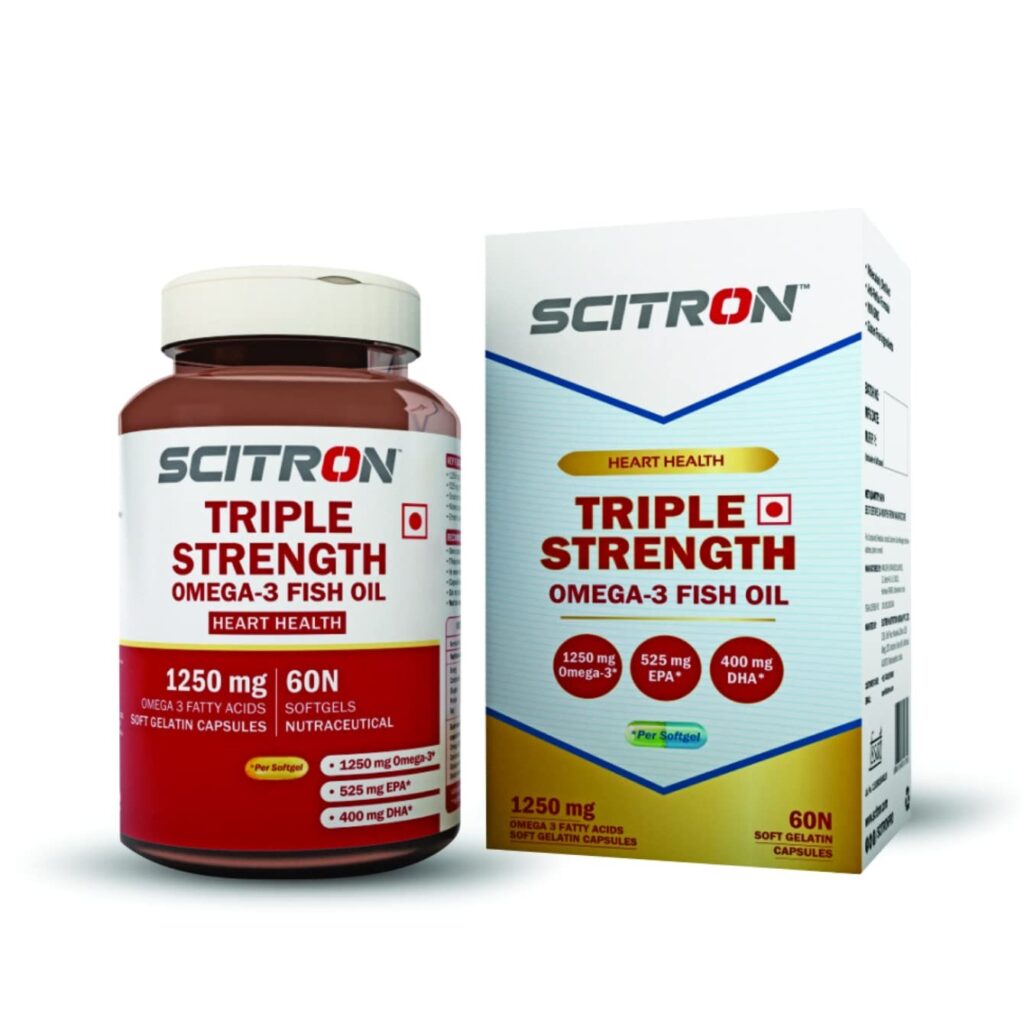 Scitron Triple Strength Omega-3 Fish Oil – 247 Nutrition