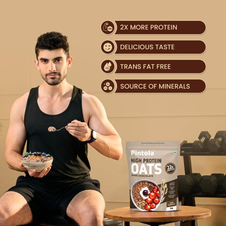 PINTOLA 22g High Protein Oats – 247 Nutrition