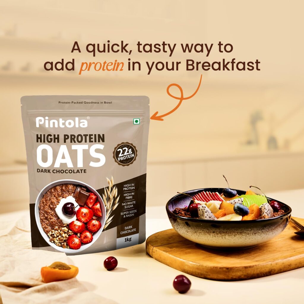 PINTOLA 22g High Protein Oats – 247 Nutrition