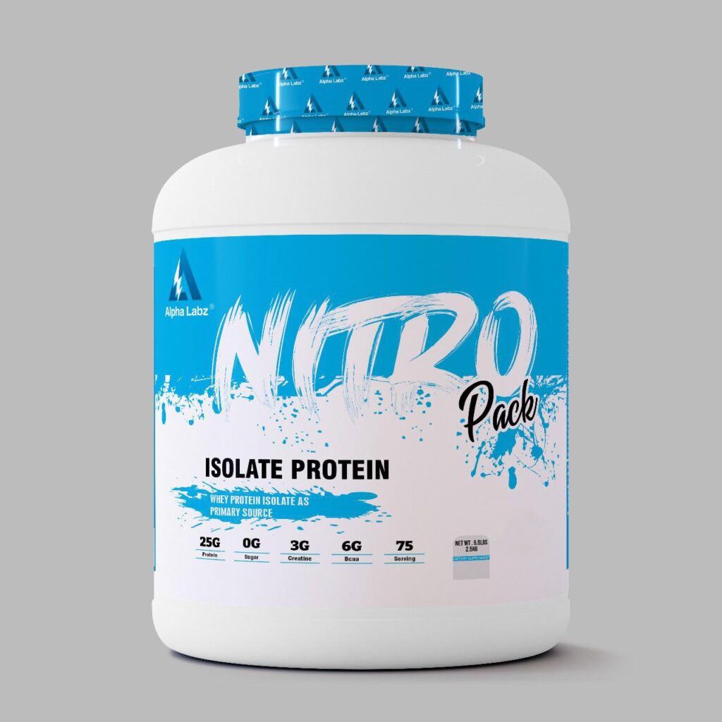 Alpha Labz Nitro Pack Isolate Protein Powder – 247 Nutrition